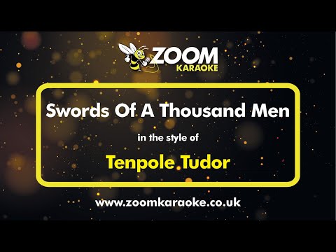 Tenpole Tudor - Swords Of A Thousand Men - Karaoke Version from Zoom Karaoke