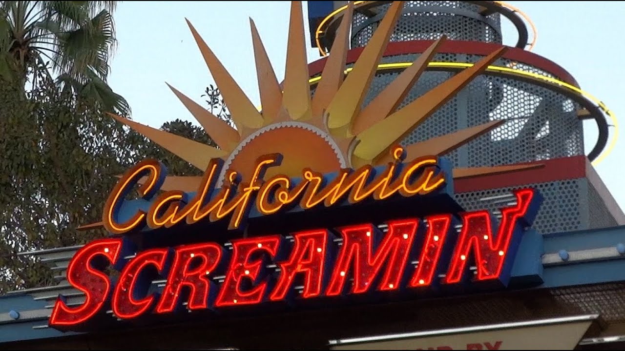 MyDisneyFix | California Screamin' FULL RIDE POV at Disney California ...