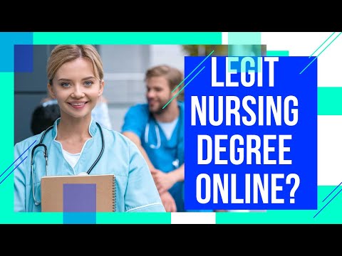 Can you get your bachelors in nursing online?