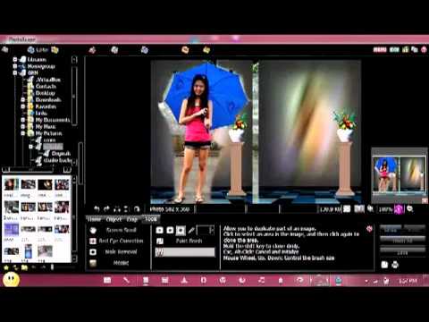 Changing Background Using Photoscape