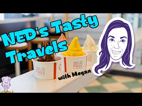 NED's Tasty Travels-How to make frozen yogurt with Megan: A NED Short