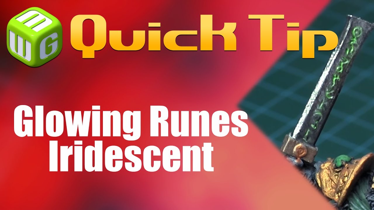 Quick Tip: Glowing Runes Iridescent