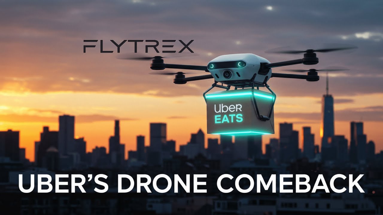 Uber Brings Back Drone Delivery with Flytrex