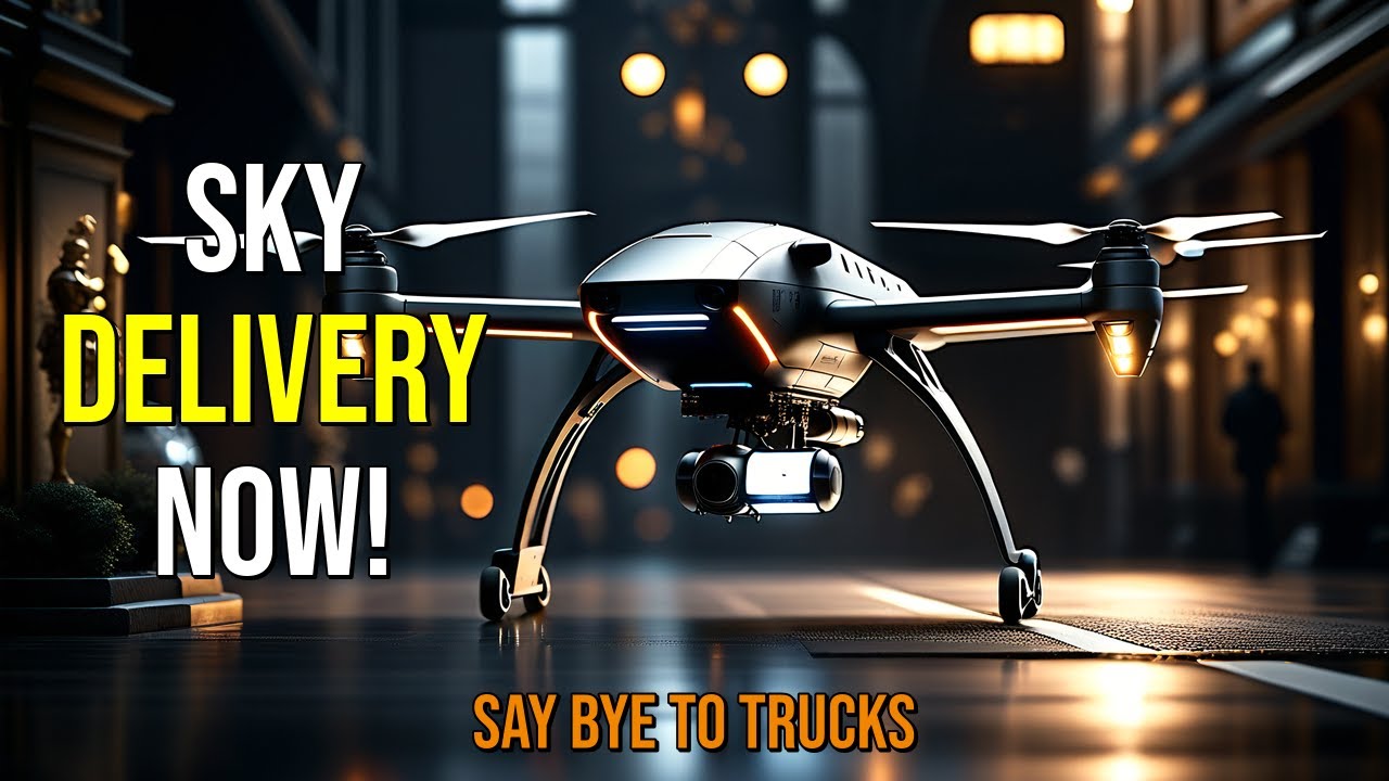 How AUTONOMOUS DELIVERY DRONES are REVOLUTIONIZING Logistics!