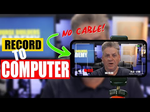 Record Video From Your Phone To A Computer - Without A Cable!