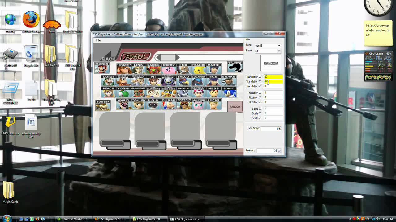 Brawl Modding Tutorial - CSS Organizer 2.0