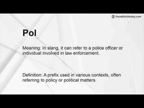 Pol Meaning