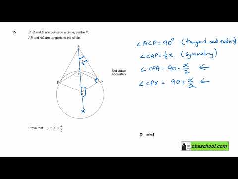 Further Maths GCSE Past Papers AQA - June 2022 Paper 1 - Q.15