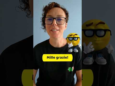 Mille grazie! - Helyes ez így? #shorts
