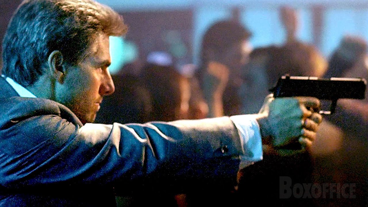 COLLATERAL Legendary Night Club Scene | HK USP45 Tactical Shootout with Tom Cruise