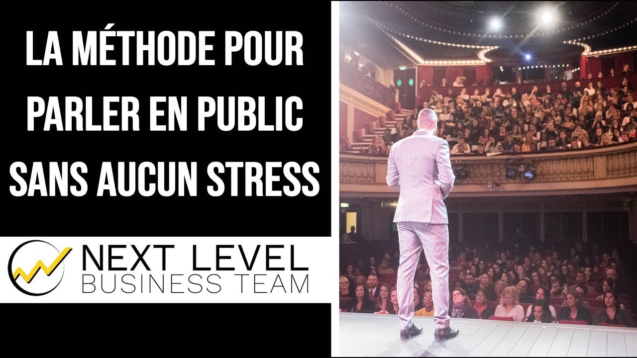 Comment parler en public sans stress