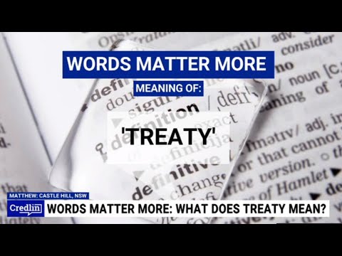 Words Matter More with Kel Richards: ‘Treaty’ not a 'good' word to use with Indigenous people