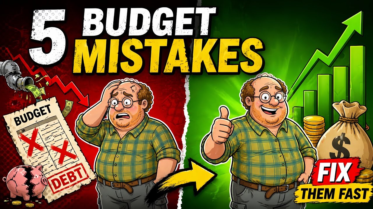 5 Budgeting Mistakes That Are Keeping You Poor