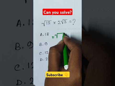 Simplify Square Roots Problem| #squareroot #maths #mathstricks #tricks #shorts #short #viral #easy