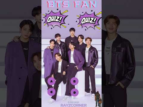 "BTS Quiz Challenge! π€ Guess the Song & Member! #Kpop"