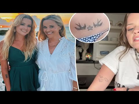 Ava Phillippe shows off her tattoo collection — including one inspired by mom Reese Witherspoon