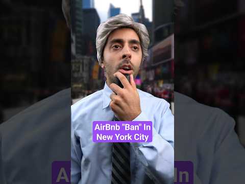 Airbnb BANNED in New York City 🏠⛔ #shorts #finance #airbnb