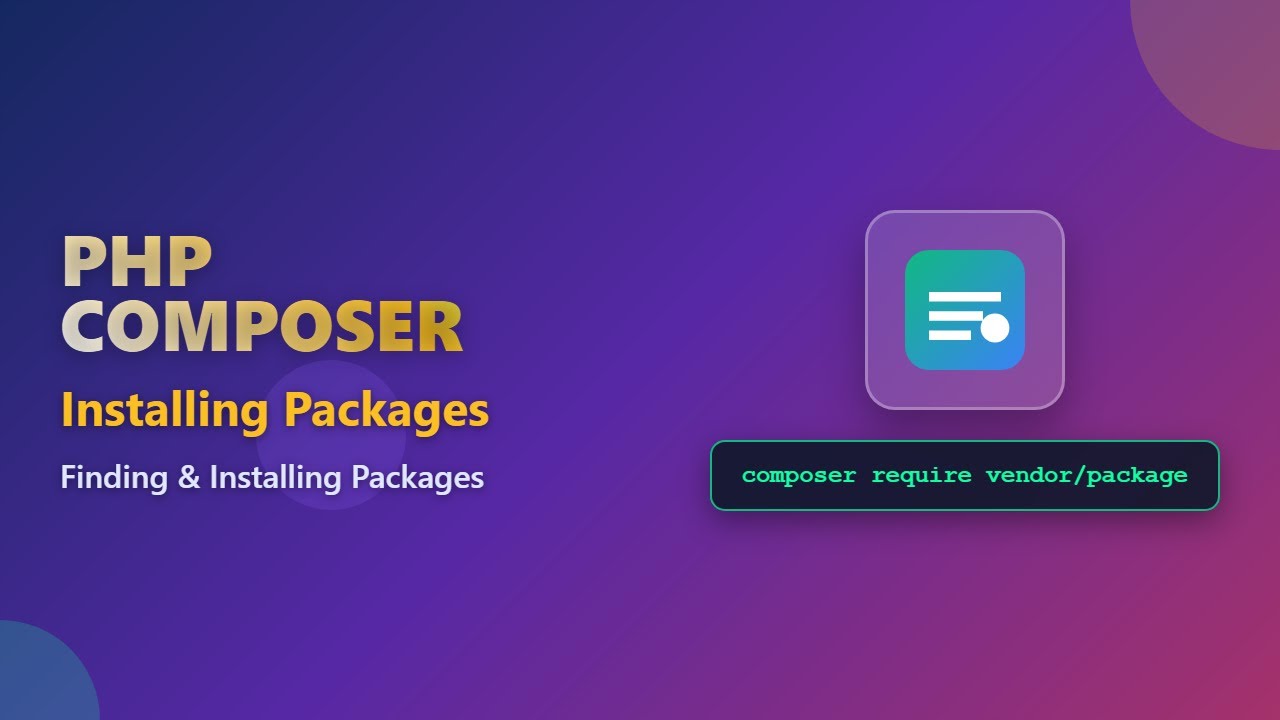PHP Composer Tutorial: Installing & Managing Packages for Beginners 🚀