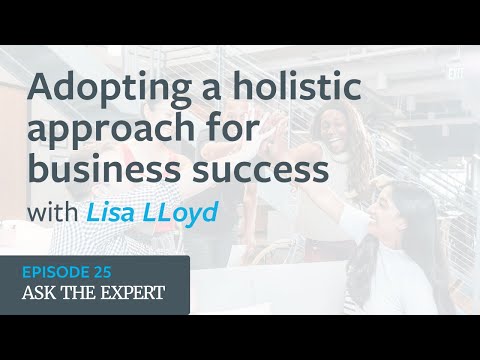 Adopting a holistic approach for business success with Lisa LLoyd | The Good Mental Health Podcast
