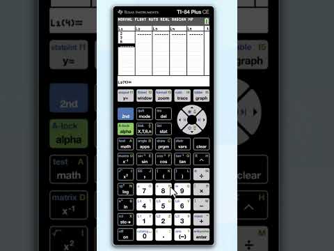 Easiest Way to Compute Mean, Median, Standard Deviation with the TI84