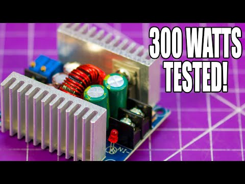 Testing A 300W DC-DC Converter