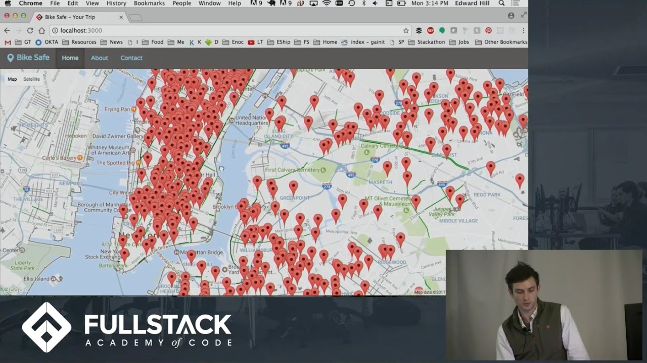Stackathon Presentation: BikeSafe