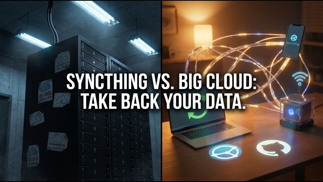 Say goodbye to centralized cloud dominance! Syncthing lets you build a truly private P2P file-sy...