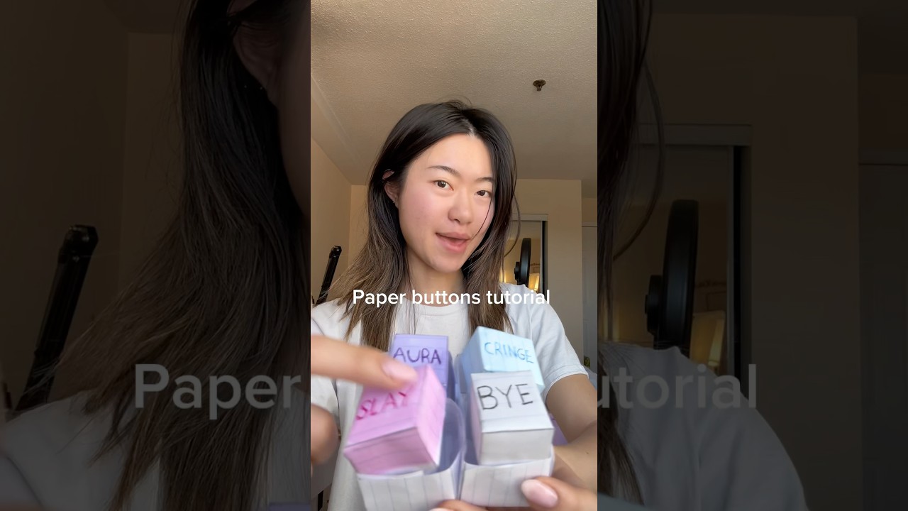 Paper buttons tutorial