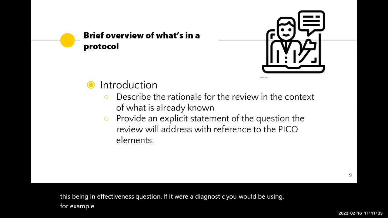 Systematic Review Protocols