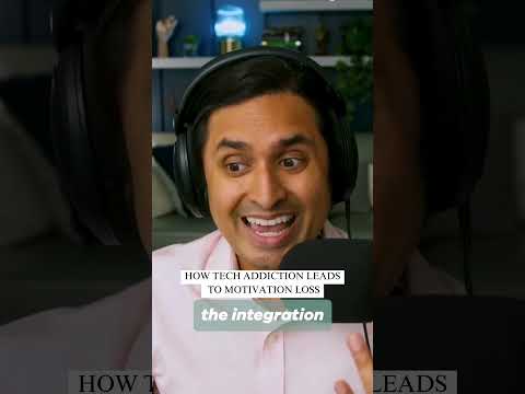 Bialik Breakdown: Dr. Alok Kanojia on how tech addiction leads to motivation loss. 🧠💥 #shorts