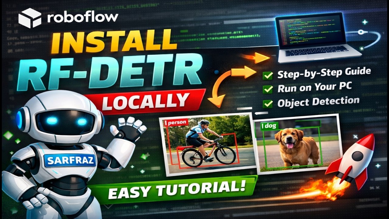 Install RF-DETR on Your Computer 🔥 Step-by-Step