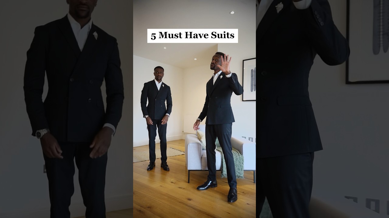 5 Suits Every Man Needs 👔