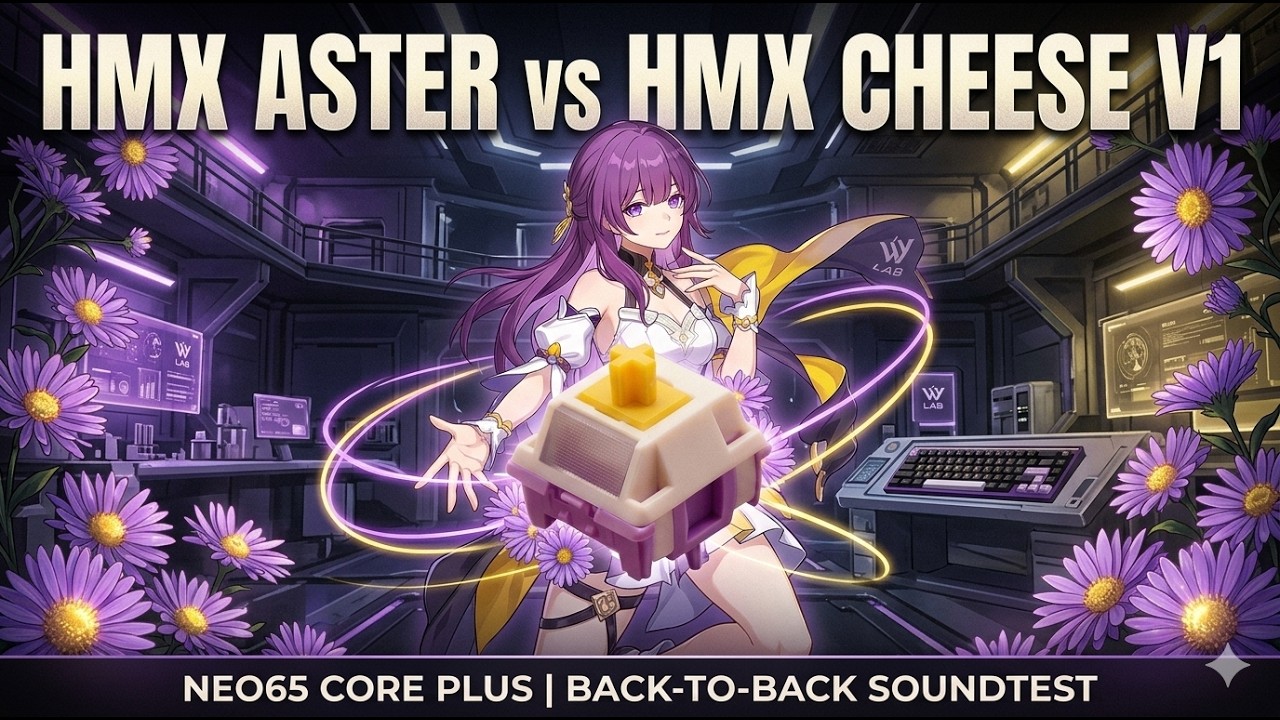HMX Aster vs HMX Cheese V1: The Real HMX Cheese V3 on Neo65 Core Plus
