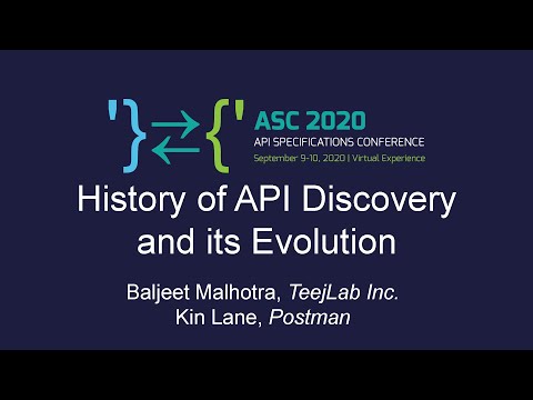 History of API Discovery and its Evolution