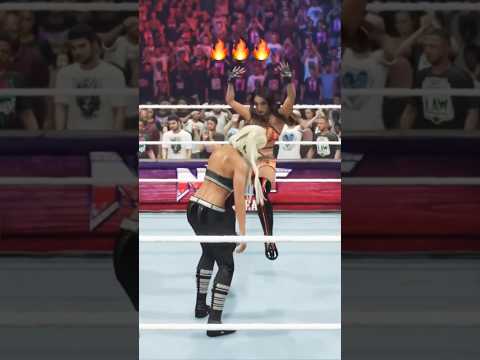 Jacy Jayne Kicks Hard!!๐ฅWWE 2K24 #wwe #wwe2k24 #shorts