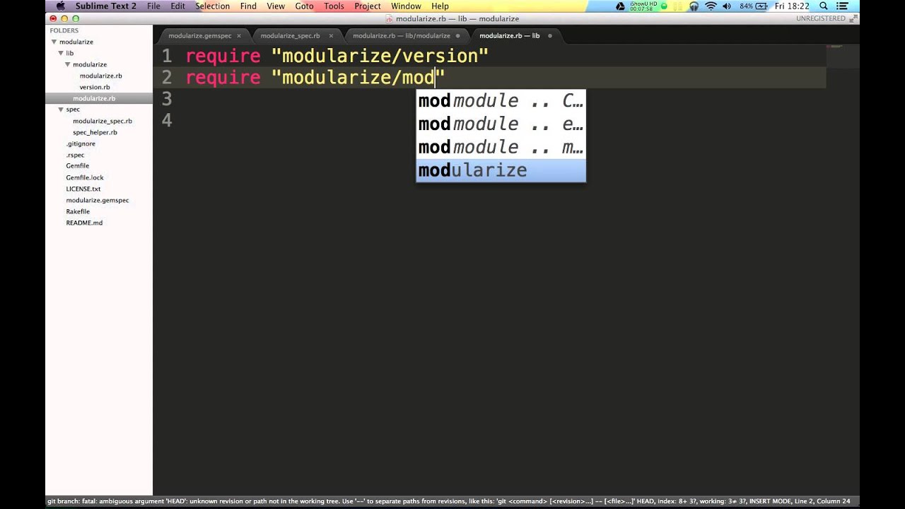 Create a RubyGem from scratch using TDD