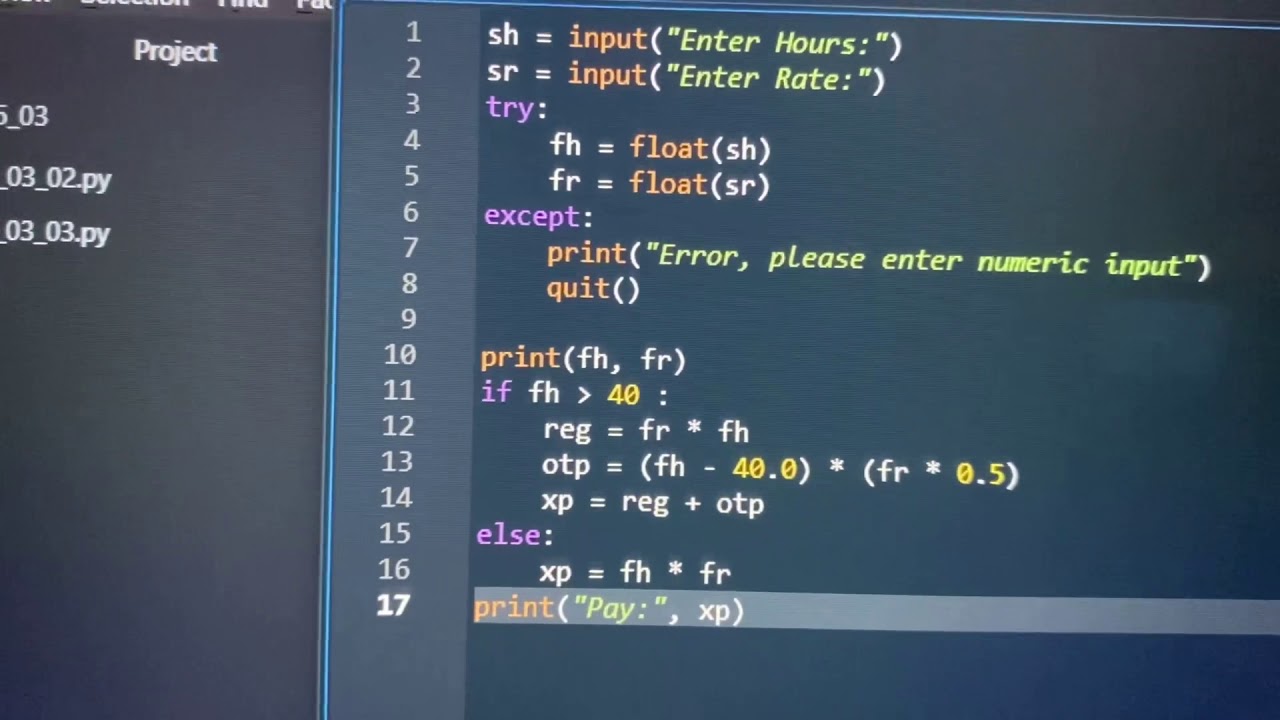 Programming for everybody / getting started with python assignment 4.6