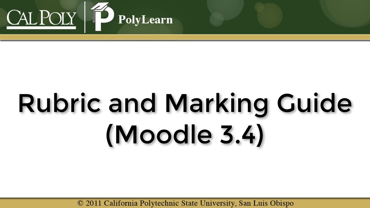 Gradebook: Rubric And Grading Guide