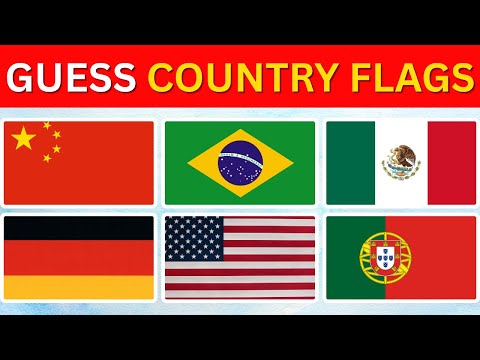 Guess The Country By The Flag Quiz 🚩🌍/ Can You Guess All 3 Difficulty Levels?