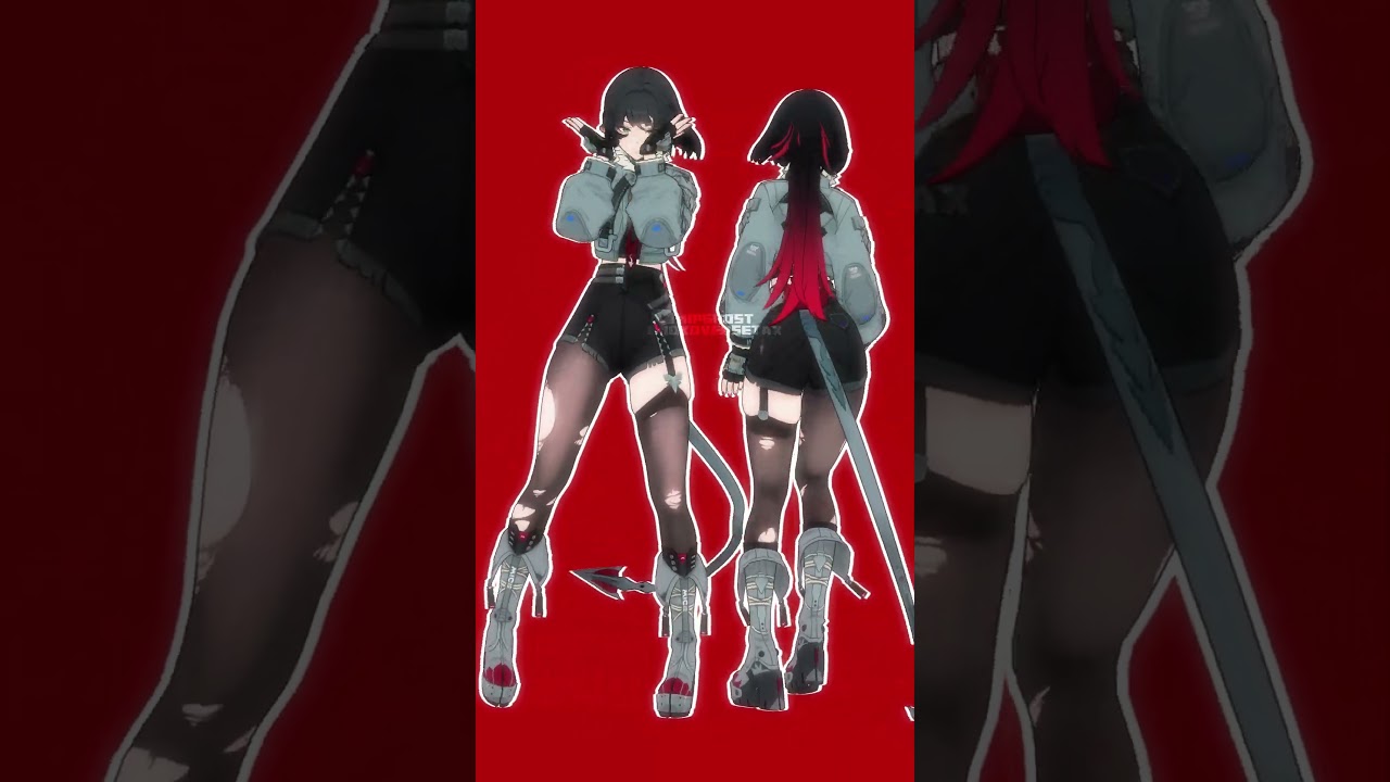 JANE DOE - TERMINAL RANGER【ゼンレスゾーンゼロ:ZZZ MMD／4K／60FPS】 #zzz #shorts #janedoe