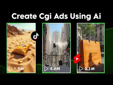 Create Professional CGI Ads with AI - Full Process Revealed!