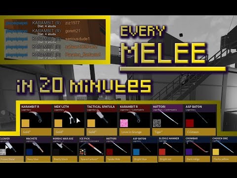 Steam Community :: Video :: Phantom Forces: How to Get EVERY Melee ...