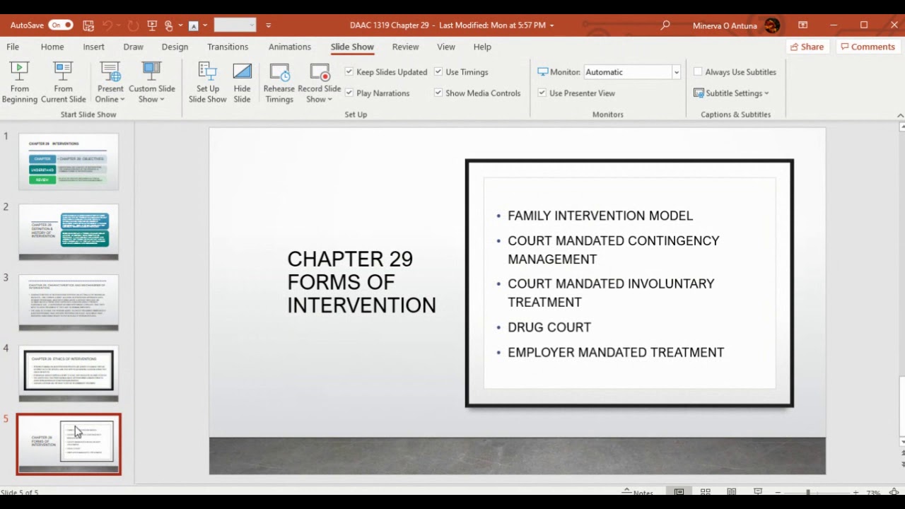 Chapter 29 Lecture and Powerpoint
