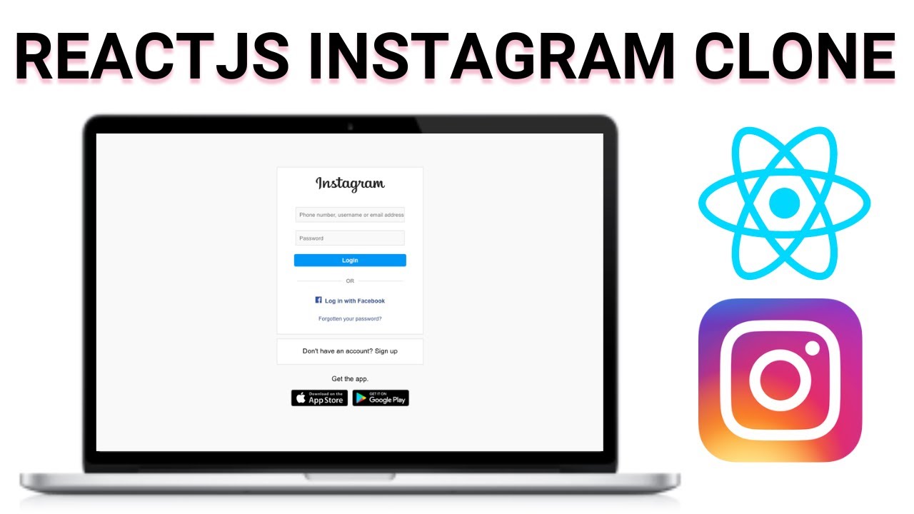 Let's Build Instagram Clone With ReactJS | ReactJS Tutorial | Login Screen | Part[1]