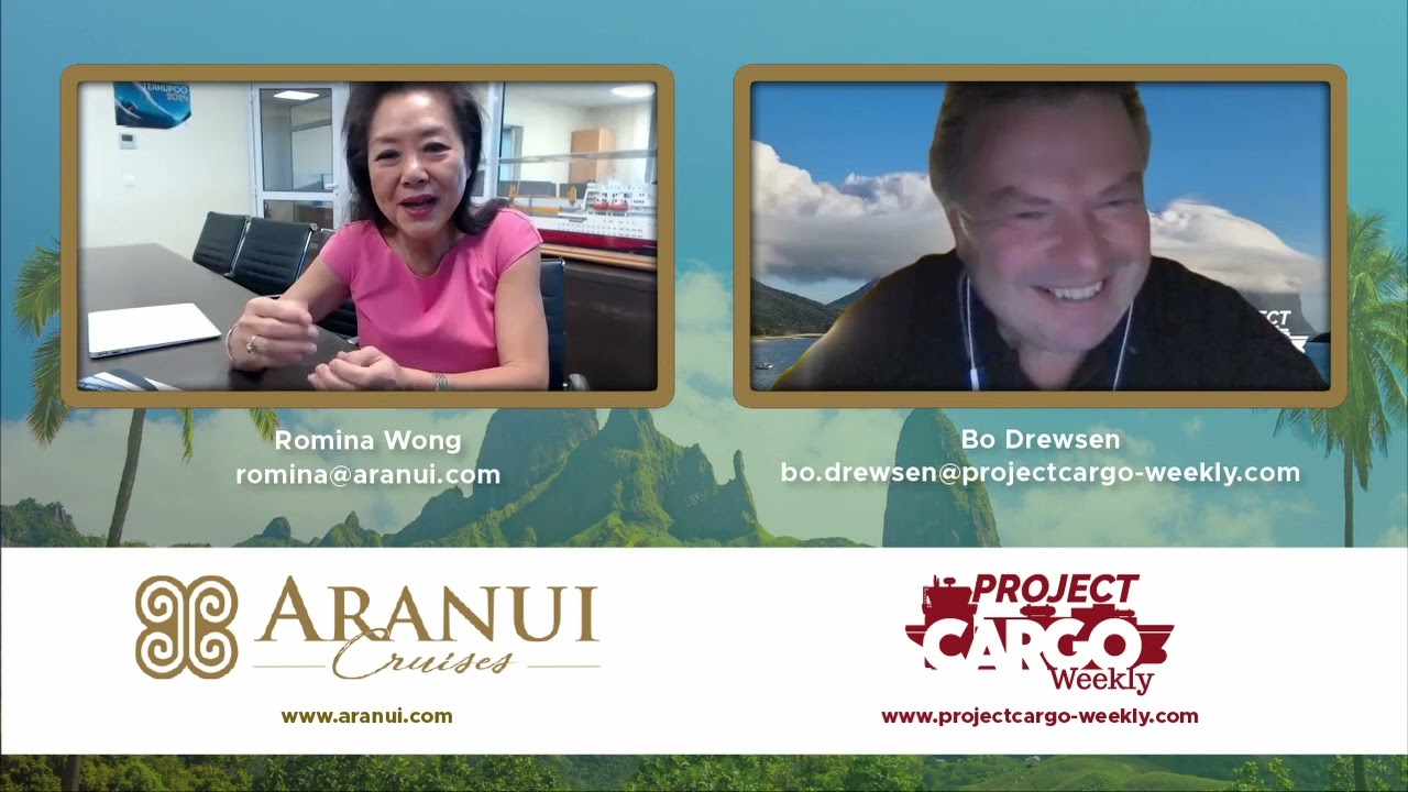 Aranui Cruises – Interview with Project Cargo Weekly