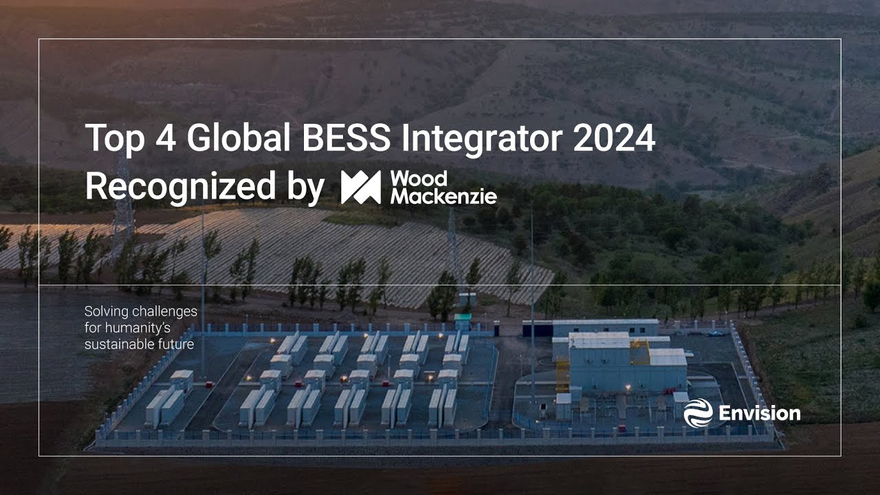 Top 4 Global BESS Integrator 2024 Recognized by Wood Mackenzie