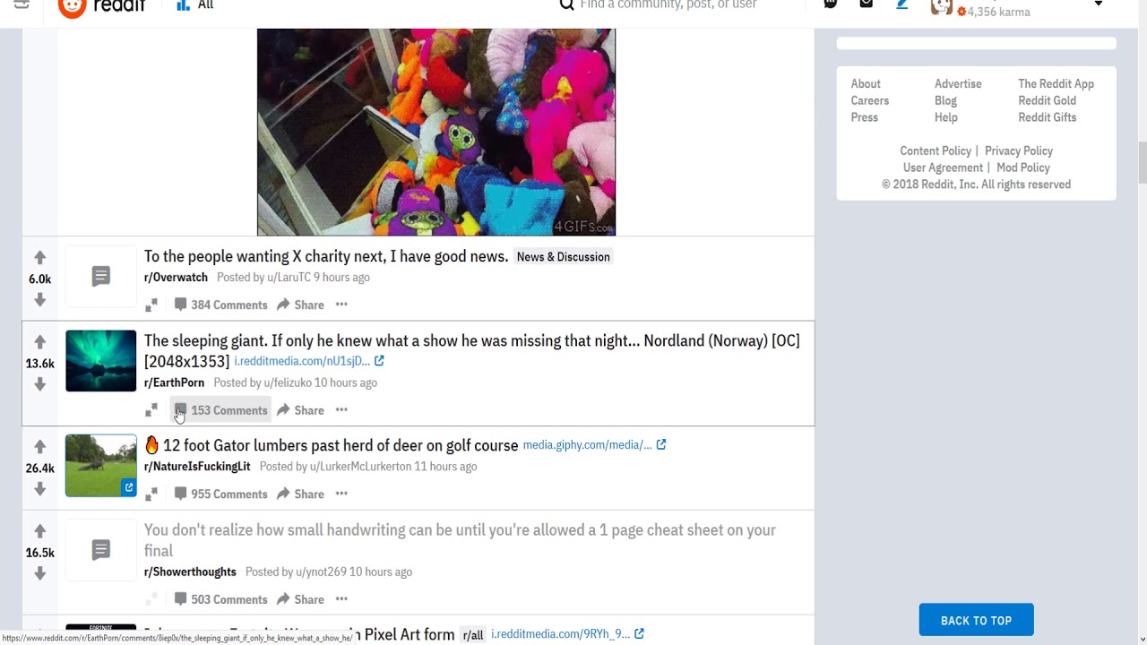 Reddit Broken Scrolling