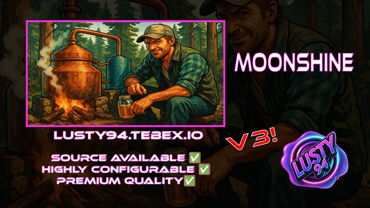 [PAID] [QB] Moonshine v3 | Advanced Modular Bootlegging - FiveM Releases - Cfx.re Community