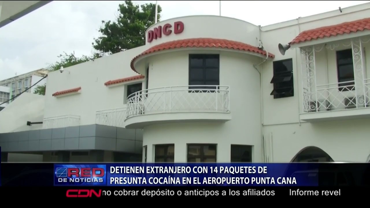 Detienen extranjero con 14 paquetes de cocaína en el aeropuerto Punta Cana