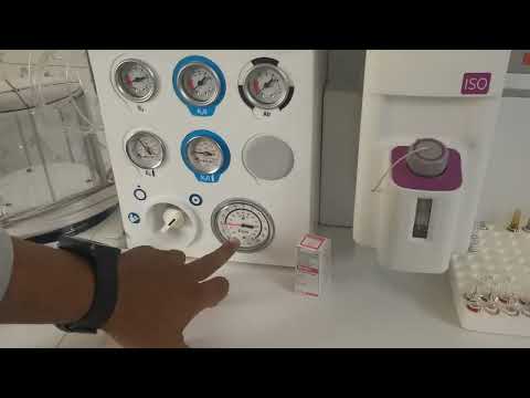 GE Datex Ohmeda 9100c NXT Anesthesia machine Leak test